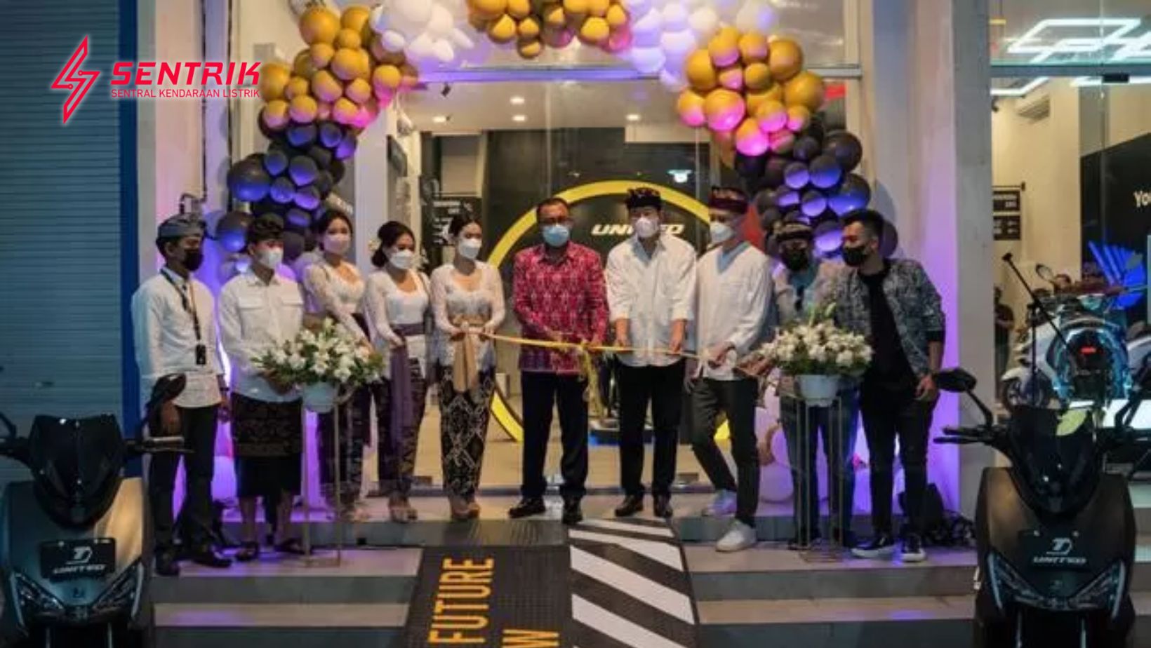 United E-Motor Opens a Premium Store in Bali | SENTRIK INFO